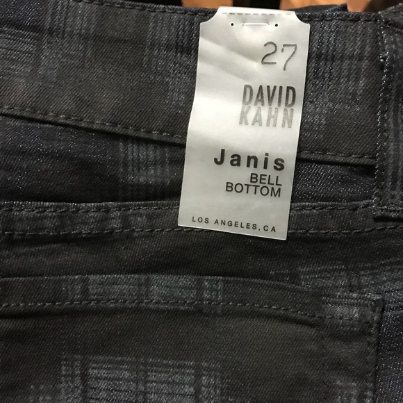 David Kahn | Jeans | David Kahn Janis Bell Bottom Flare Jeans 27 | Poshmark